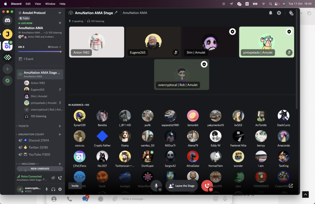 Amulet Social Media Report - October 2022 - Amulet Blog